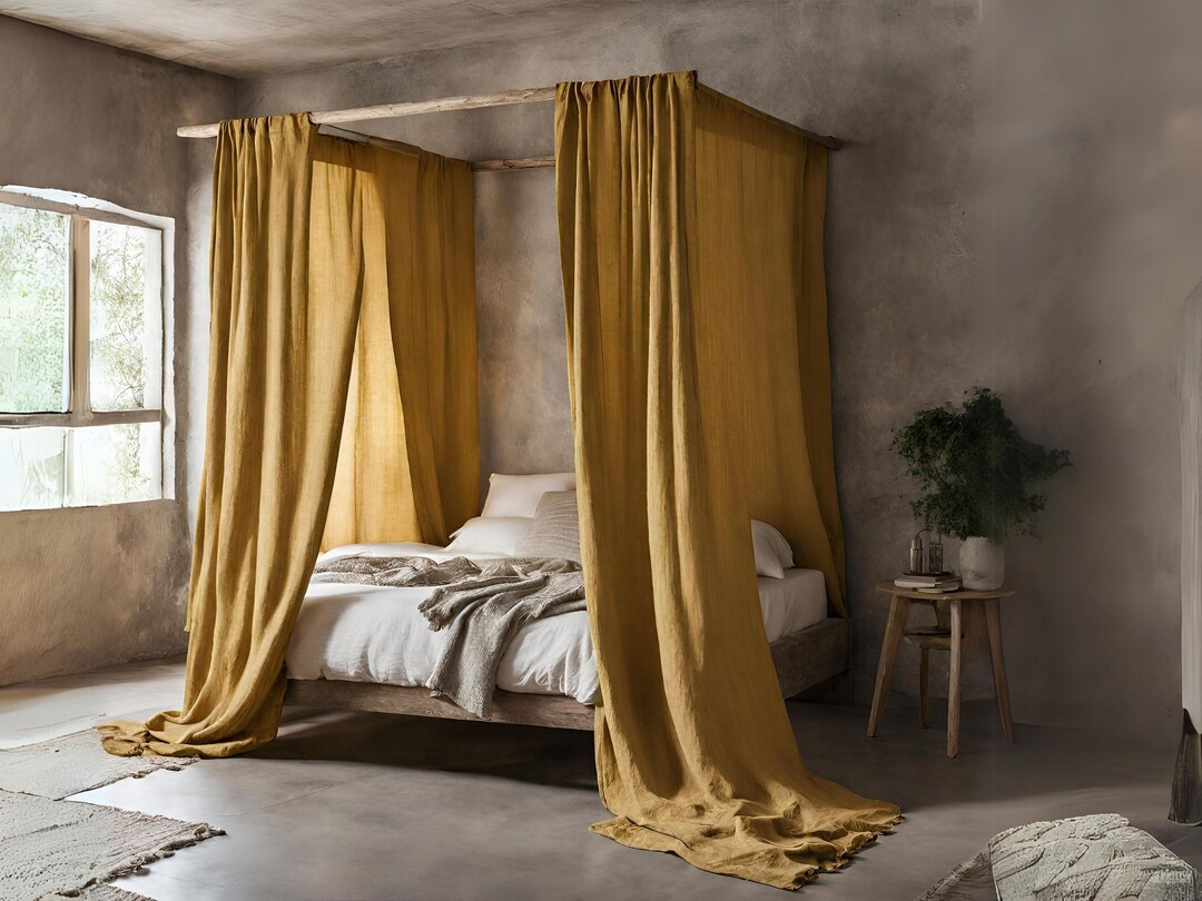 Custom Bed Canopy With Tie Top | Canopy Over the Bed | Custom Bed ...