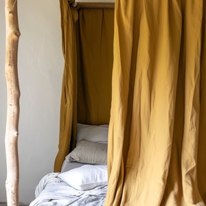 Custom Bed Canopy With Tie Top | Canopy Over the Bed | Custom Bed ...