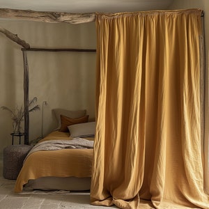Custom Bed Canopy With Tie Top | Canopy Over the Bed | Custom Bed ...