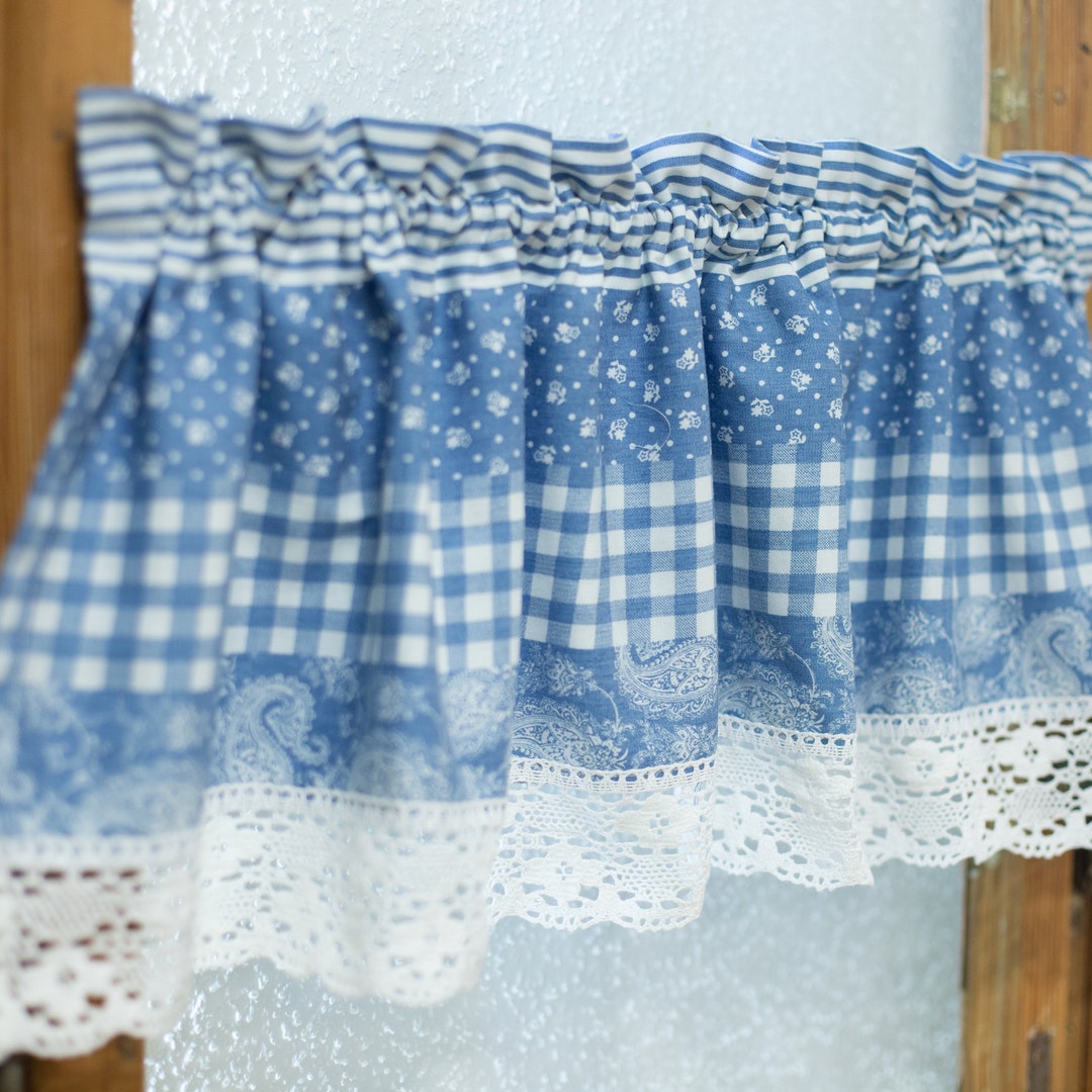 Country Kitchen Valance, Country Cafe Curtain - Etsy