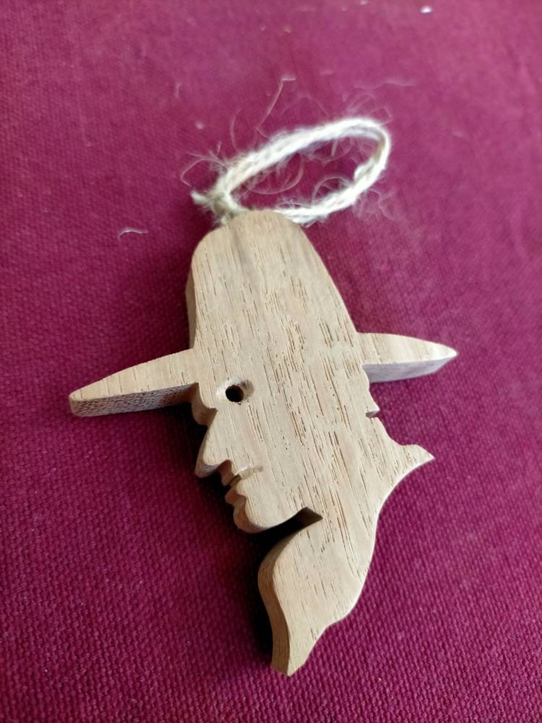 Key Ring - Cowboy Head - Profile - Etsy