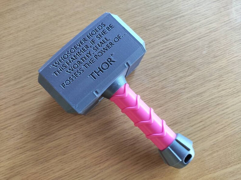 3D Printed Thor Hammer Mjolnir Baby Toy Rattle - Etsy Australia