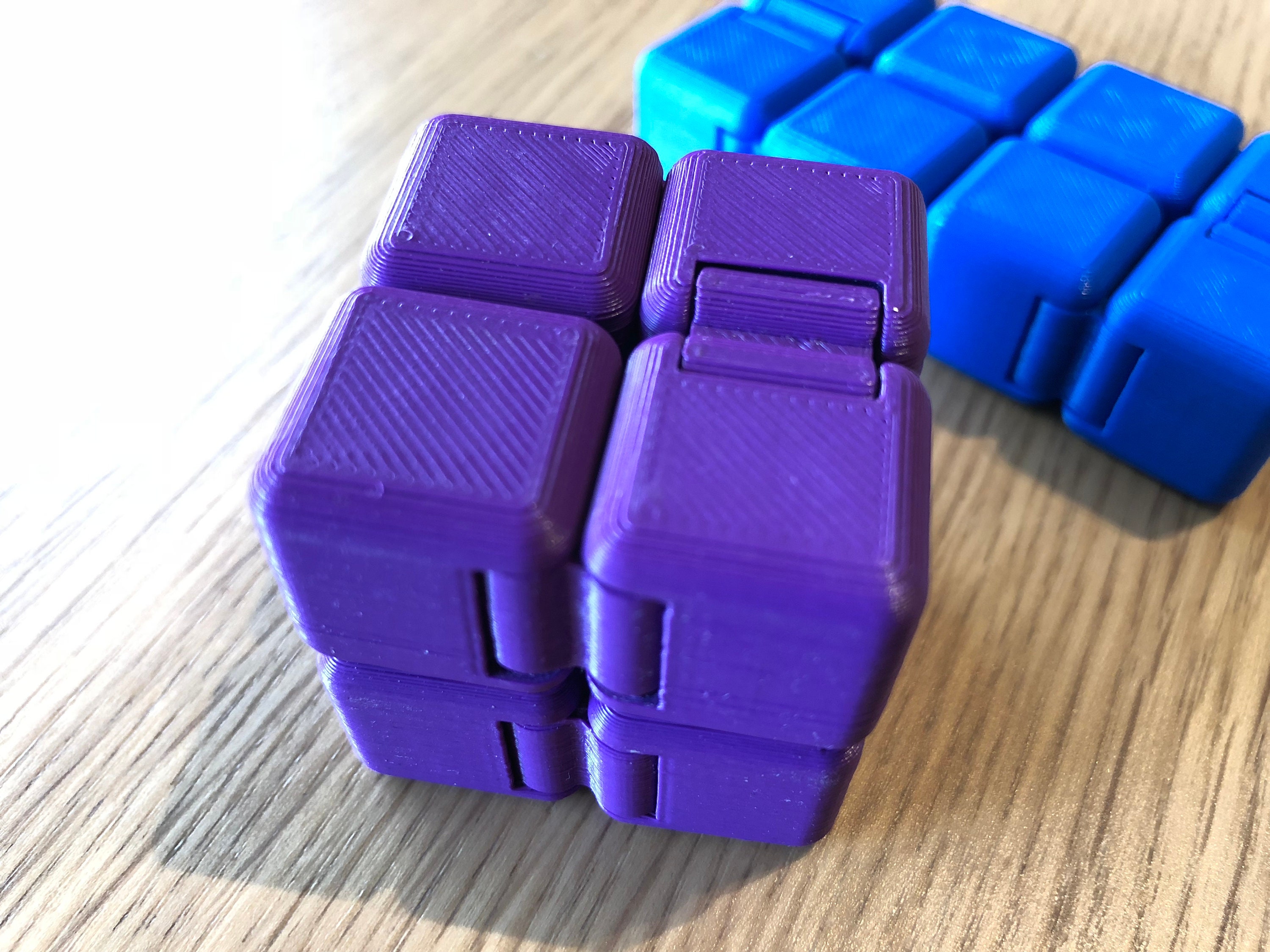 3D Printed Fidget Cube Infinity Cube Sensory Toy | Etsy