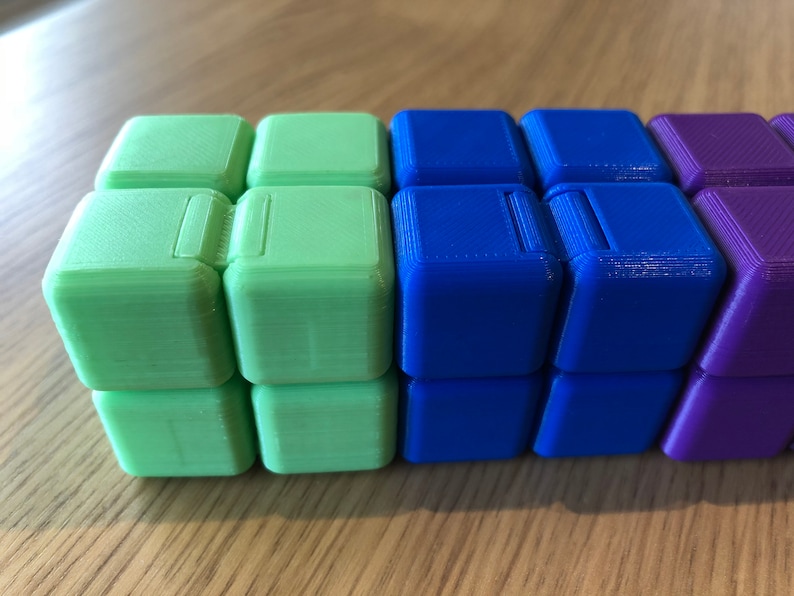 3D Printed Fidget Cube Infinity Cube Sensory Toy - Etsy Canada