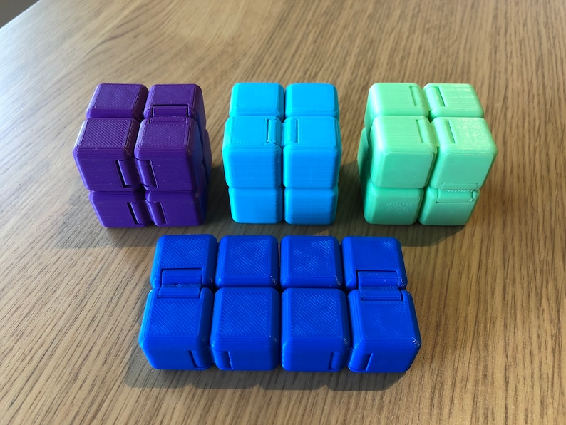 3D Printed Fidget Cube Infinity Cube Sensory Toy - Etsy Canada