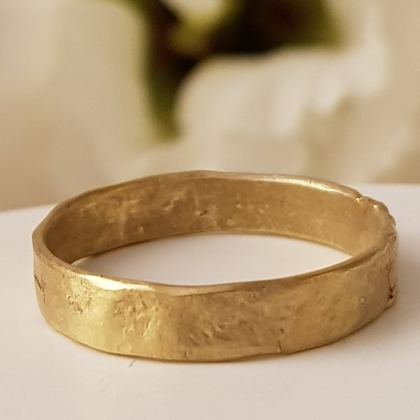 Rough Texture Ring - Etsy