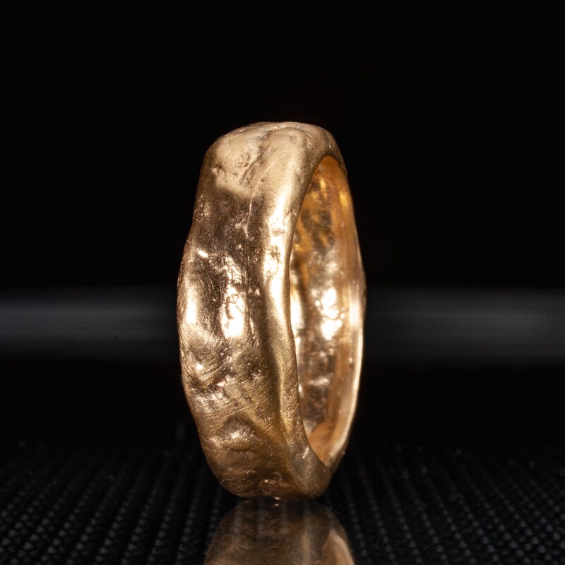 18k Gold Ring - Etsy