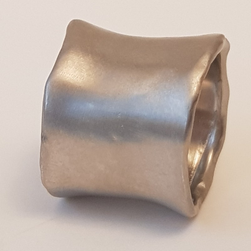 White Gold Ring - Etsy