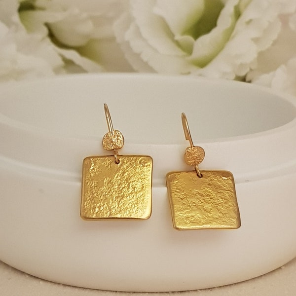 Gold Dangle Earrings Women - Etsy