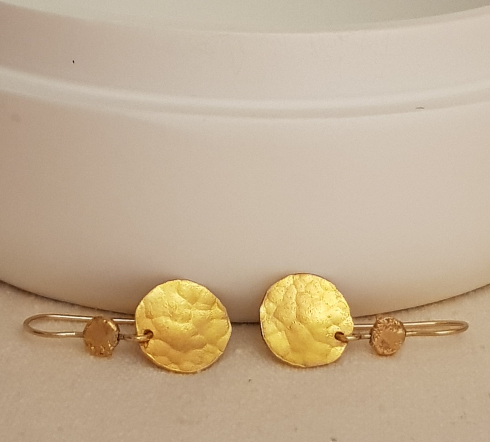 Cute Simple Drop Earrings, Boho Jewelry, Wedding Earrings, Gold Dangle ...