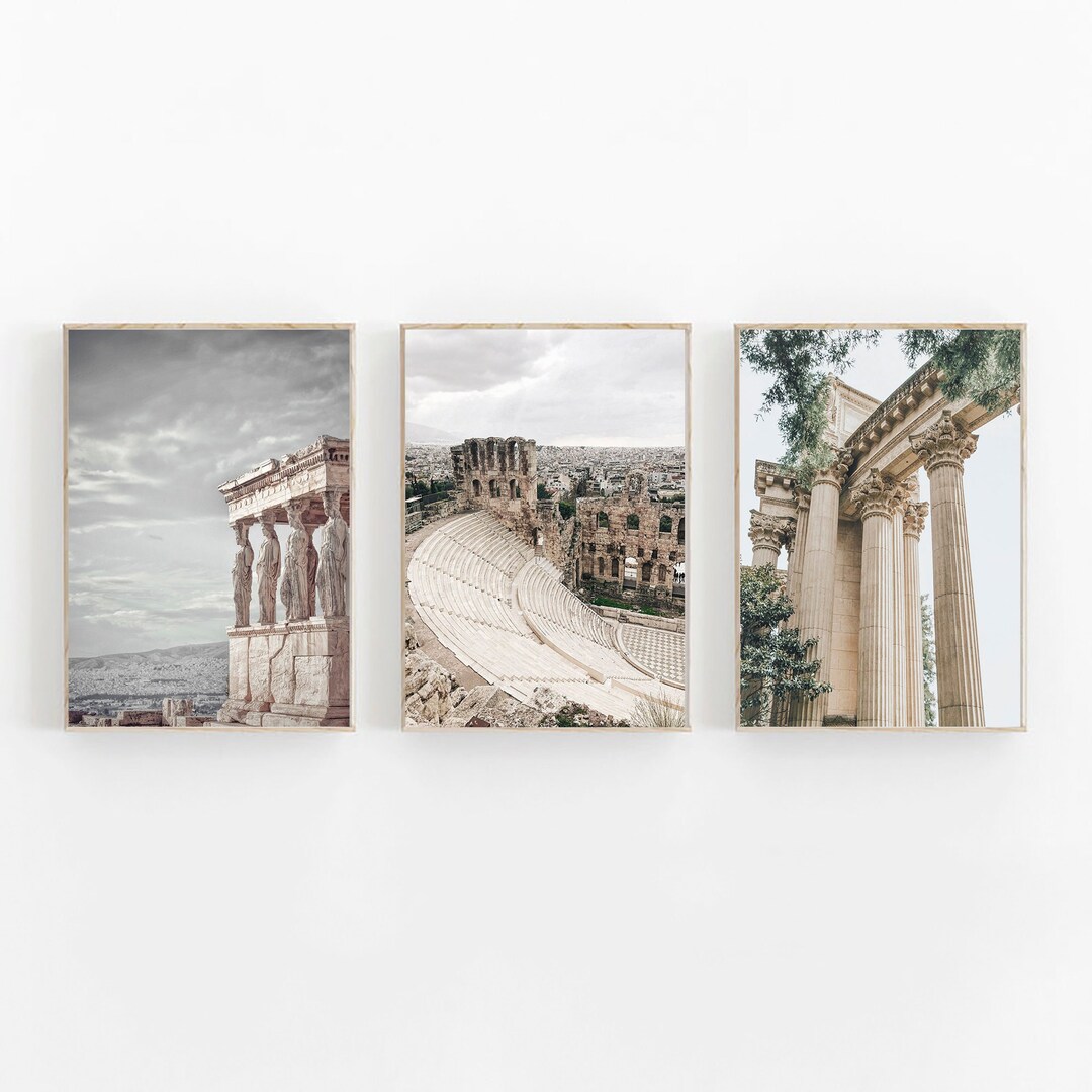 Athens Print, Athens Wall Art, Greece Print, Acropolis Art Print ...