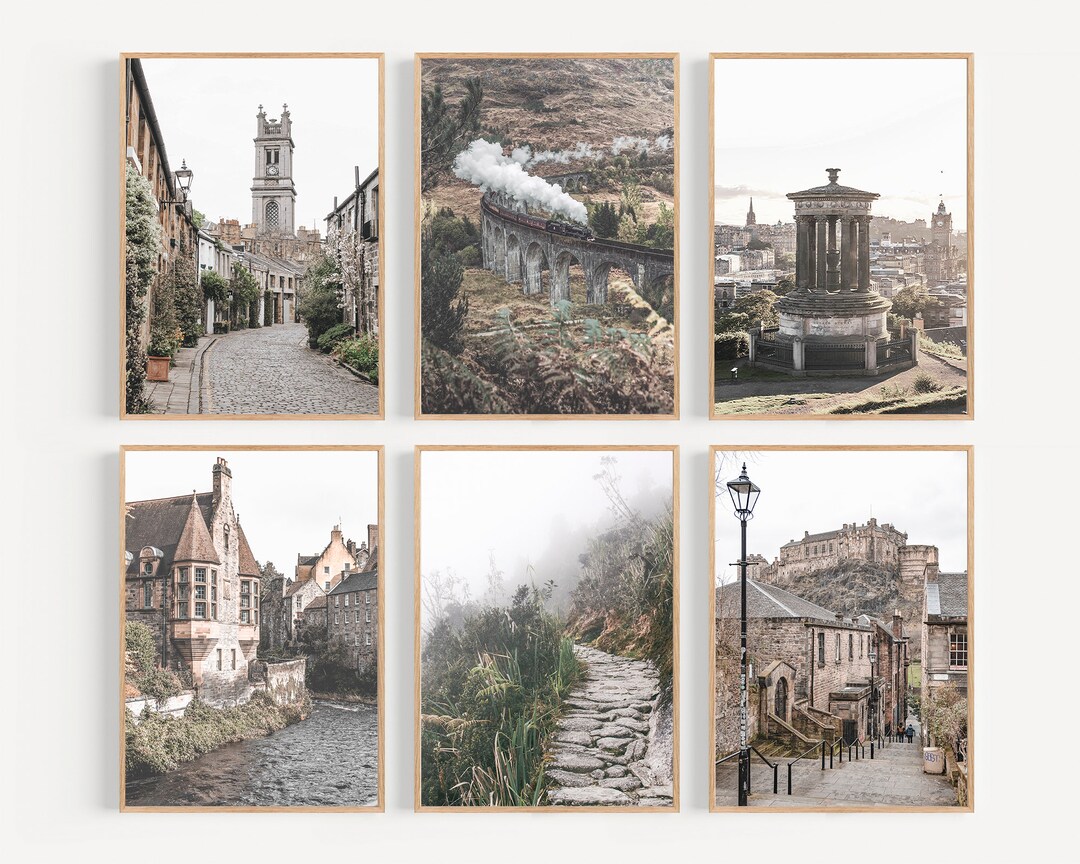 Edinburgh Print, Edinburgh Wall Art, Edinburgh City Prints,scotland ...