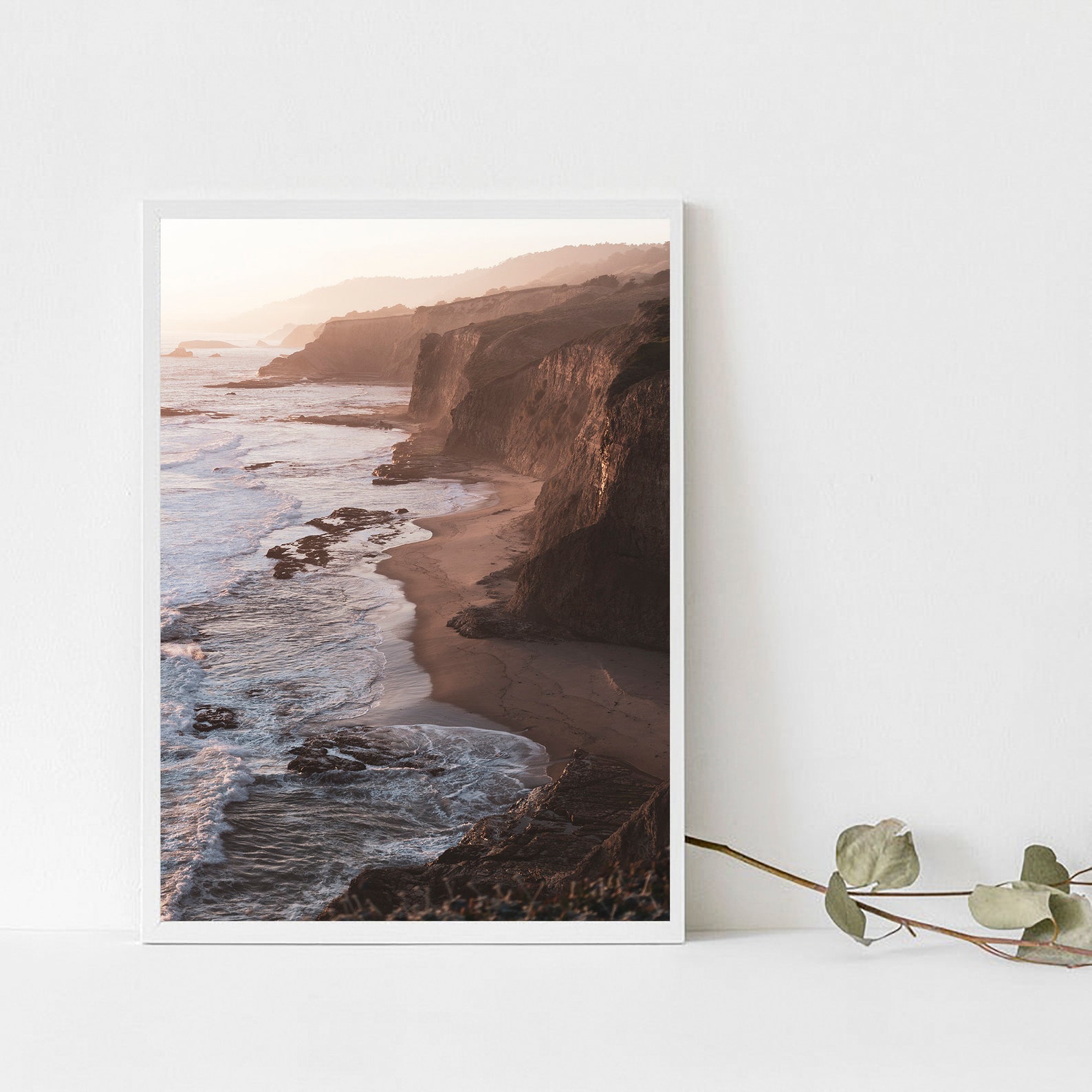Costal Beach Print, Coastal Print, Beach Wall Art, Modern Minimalist ...