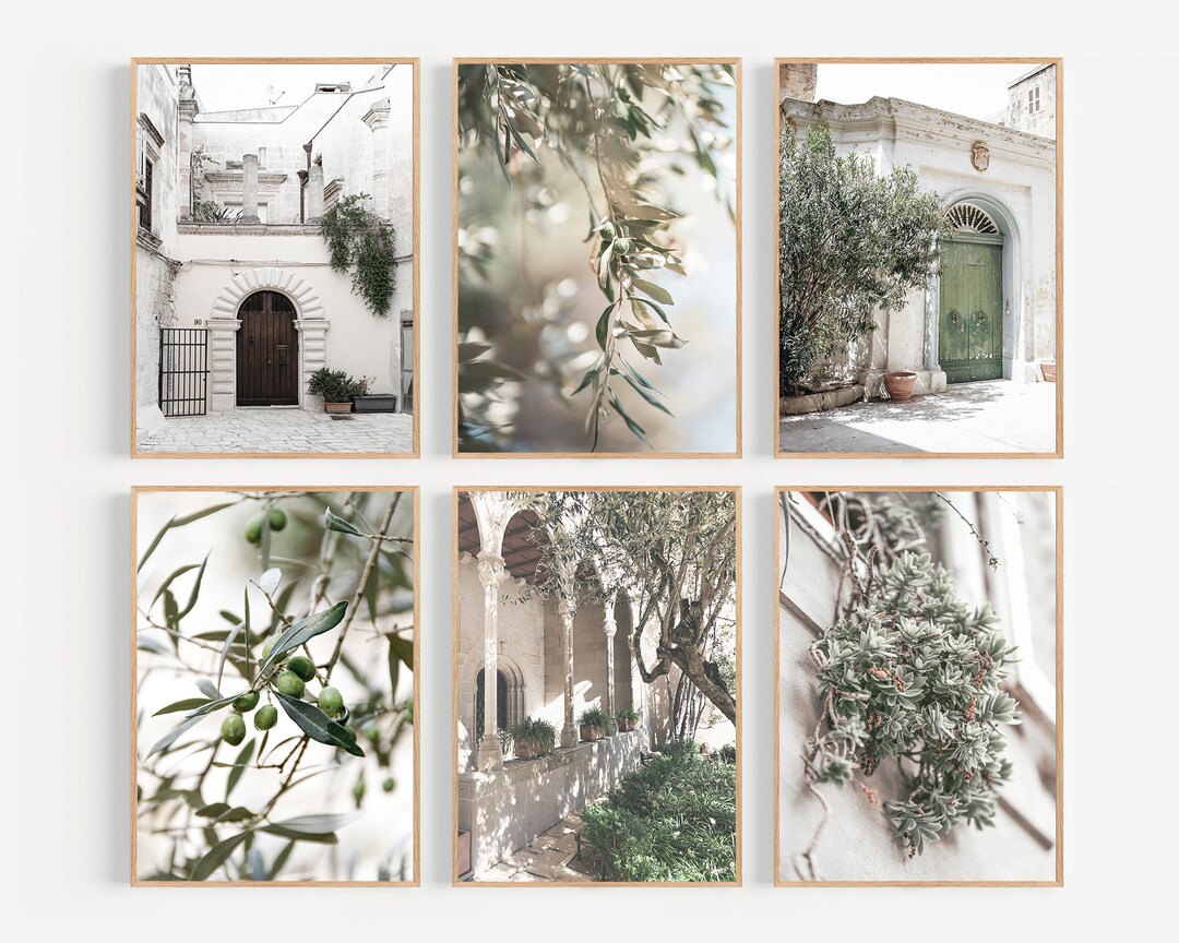 Italy Print, Italy City Print, Italy Wall Art, Green Olive Tree, Italy ...