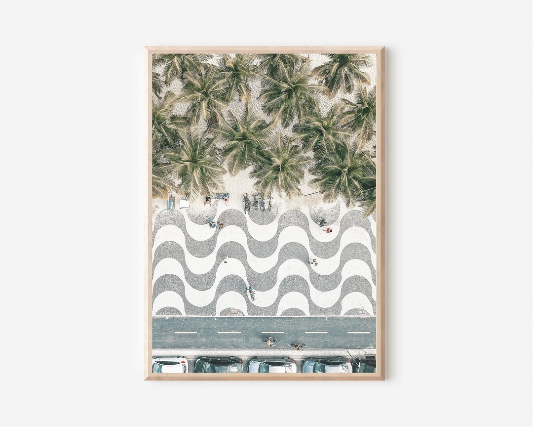 Rio De Janeiro Print, Brazil Print, Copacabana Print, Brazil Wall Art ...