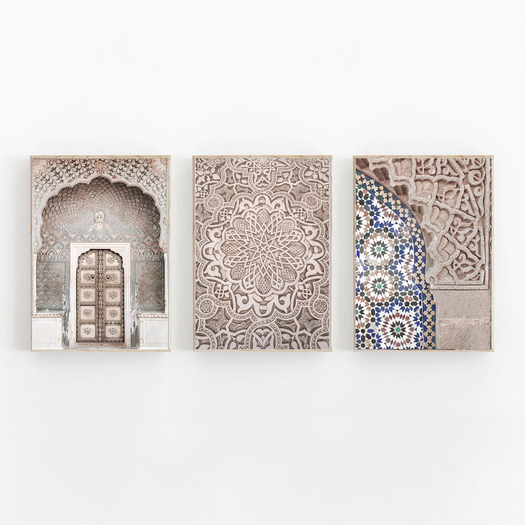 Morocco Print, Set of 3 Prints, Marrakesh Print, Boho Printable Art ...