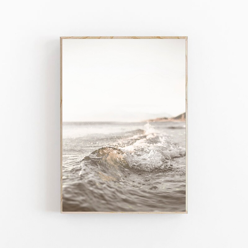 Wave Print - Etsy