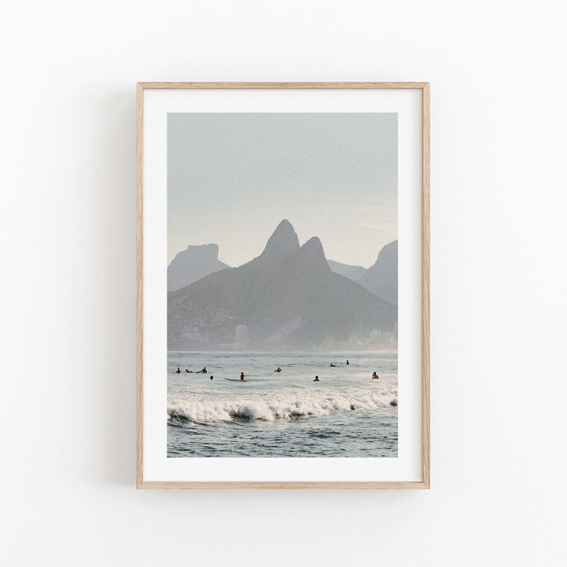 Rio De Janeiro Print Brazil Print Copacabana Print Brazil - Etsy