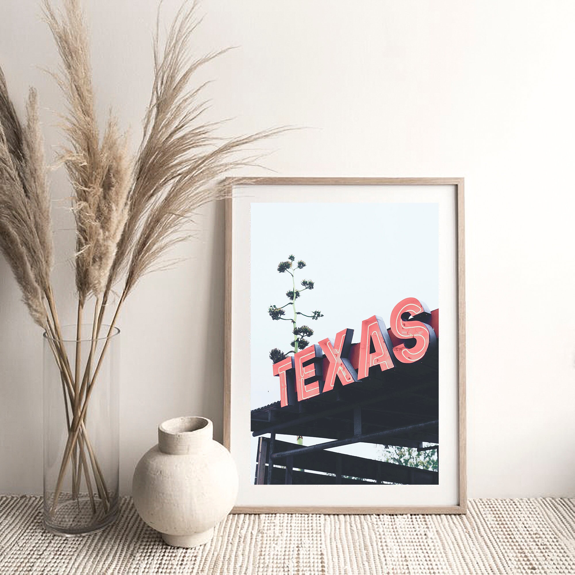 Texas Print Texas Wall Art Southwestern Travel Print Texas - Etsy