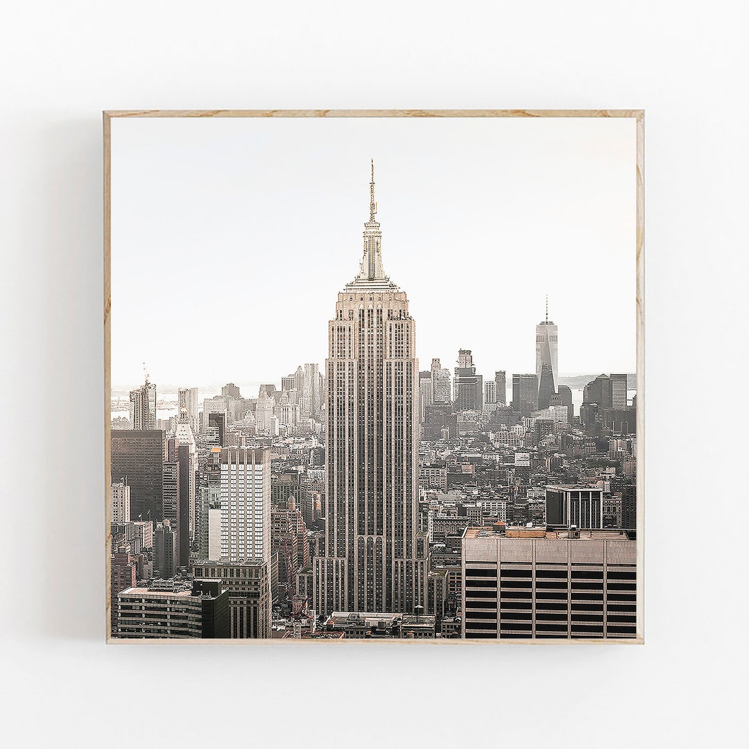 Empire State Building Print, Empire State New York, New York Wall Art ...