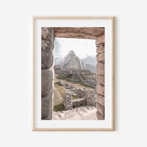 Peru Prints Set of 6, Peru Wall Art, Machu Picchu Peru Print, Peru ...