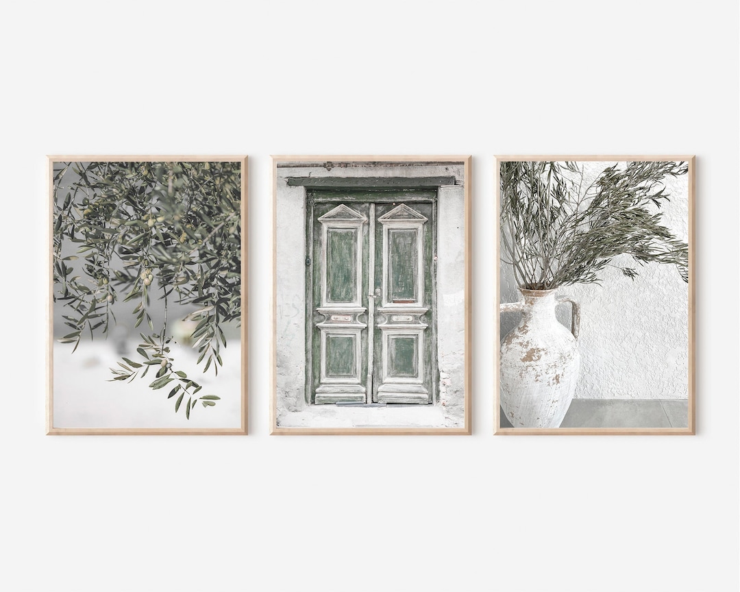 Italy Print Set of 3, Italy City Print, Italy Art Print, Mediterranean ...