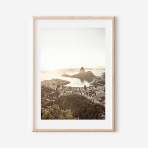 Rio De Janeiro Art Print Set, Brazil Print, Rio De Janeiro Wall Art ...