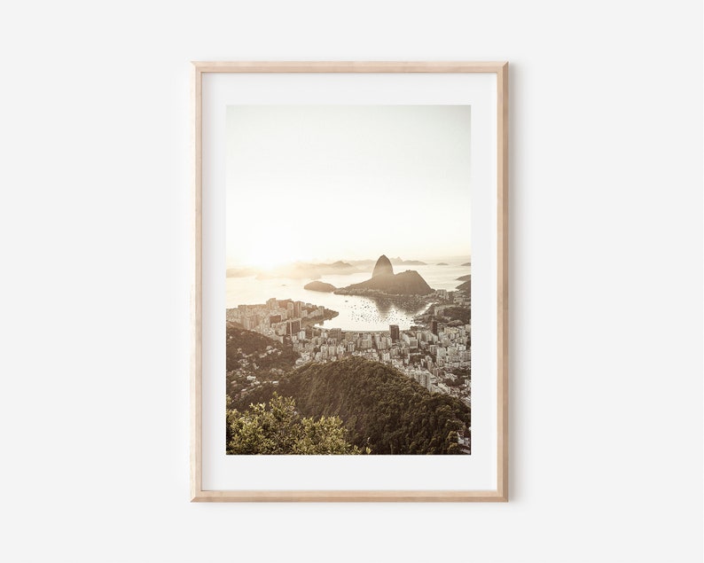 Rio De Janeiro Art Print Set, Brazil Print, Rio De Janeiro Wall Art ...