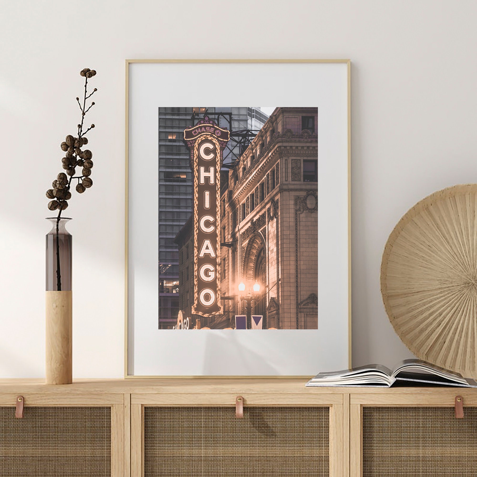 Chicago Print Chicago Illinois City Print Chicago Street - Etsy