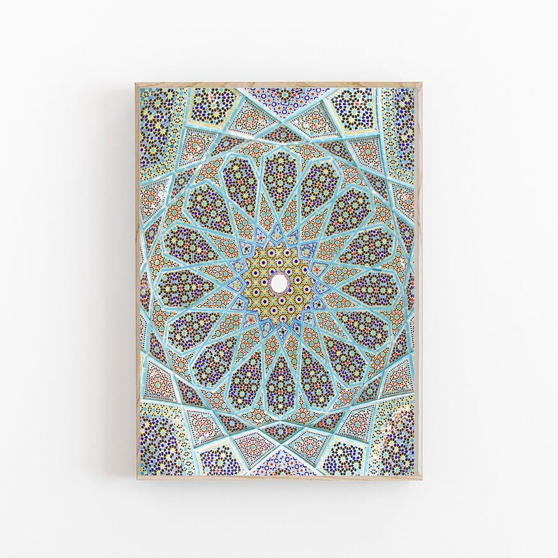 Moroccan Tile Wall Art - Etsy