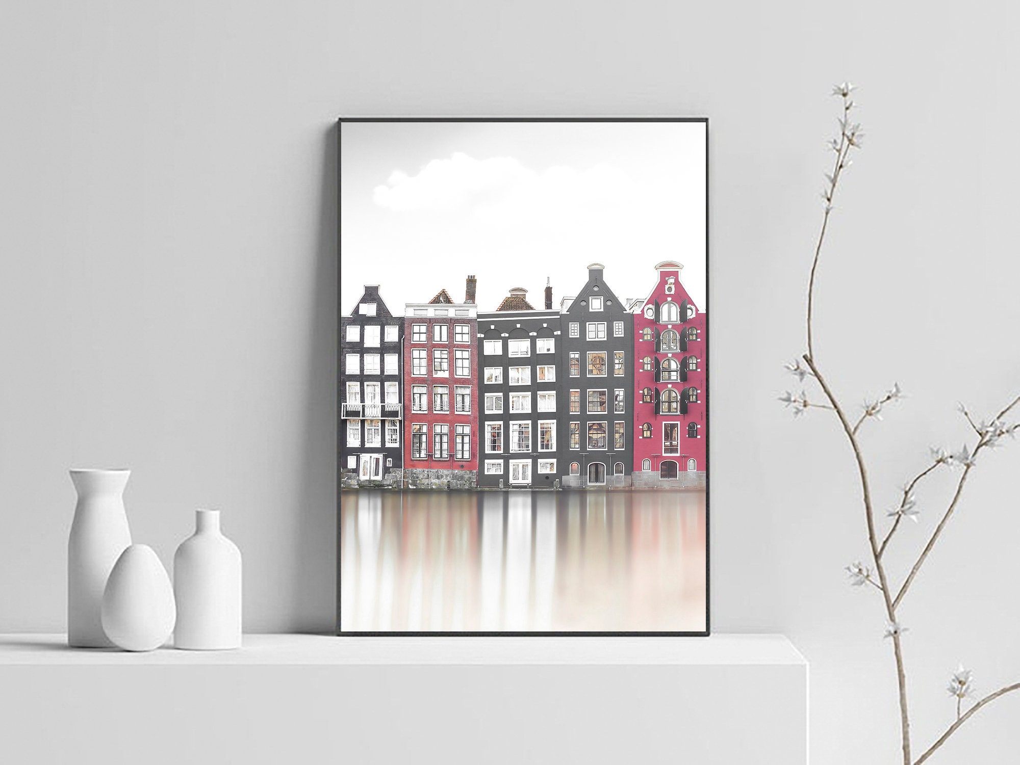 Amsterdam Print, Amsterdam Wall Art, Holland Print Decor, Netherland ...