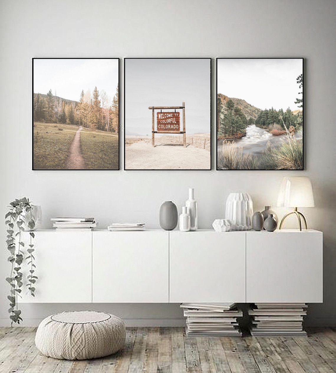 Colorado Print Colorado Wall Art Set of 3 Prints Welcome to - Etsy