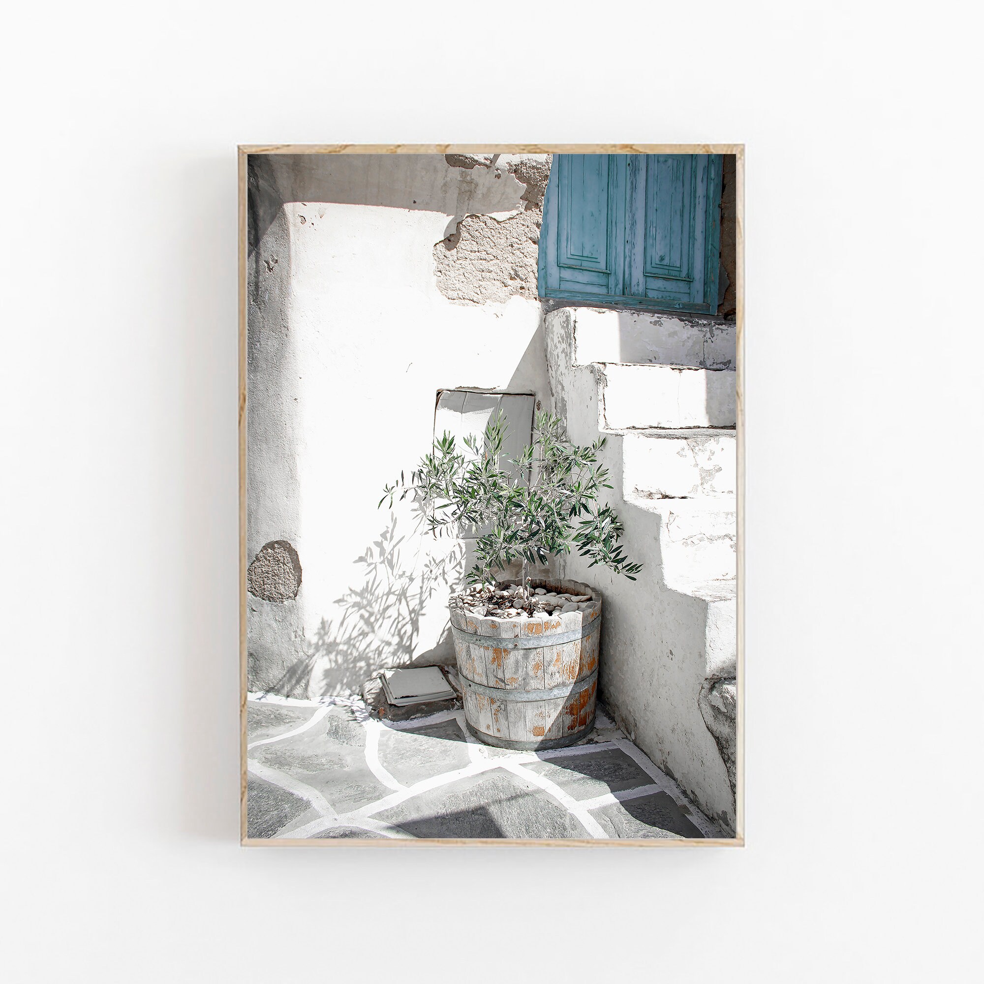 Greece Print Set of 6 Santorini Print Set of 6 Mykonos - Etsy