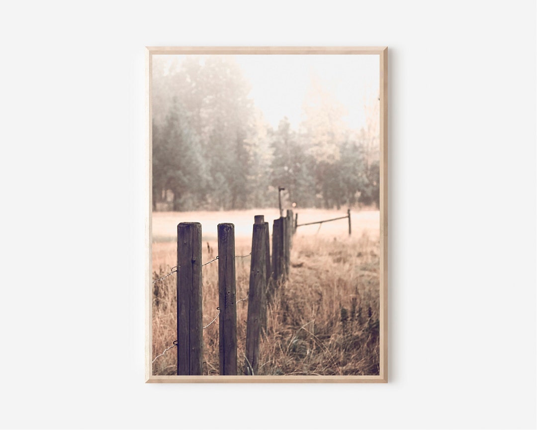 Farmhouse Print, Rustic Wall Decor, Nature Wall Decor, Farmhouse ...