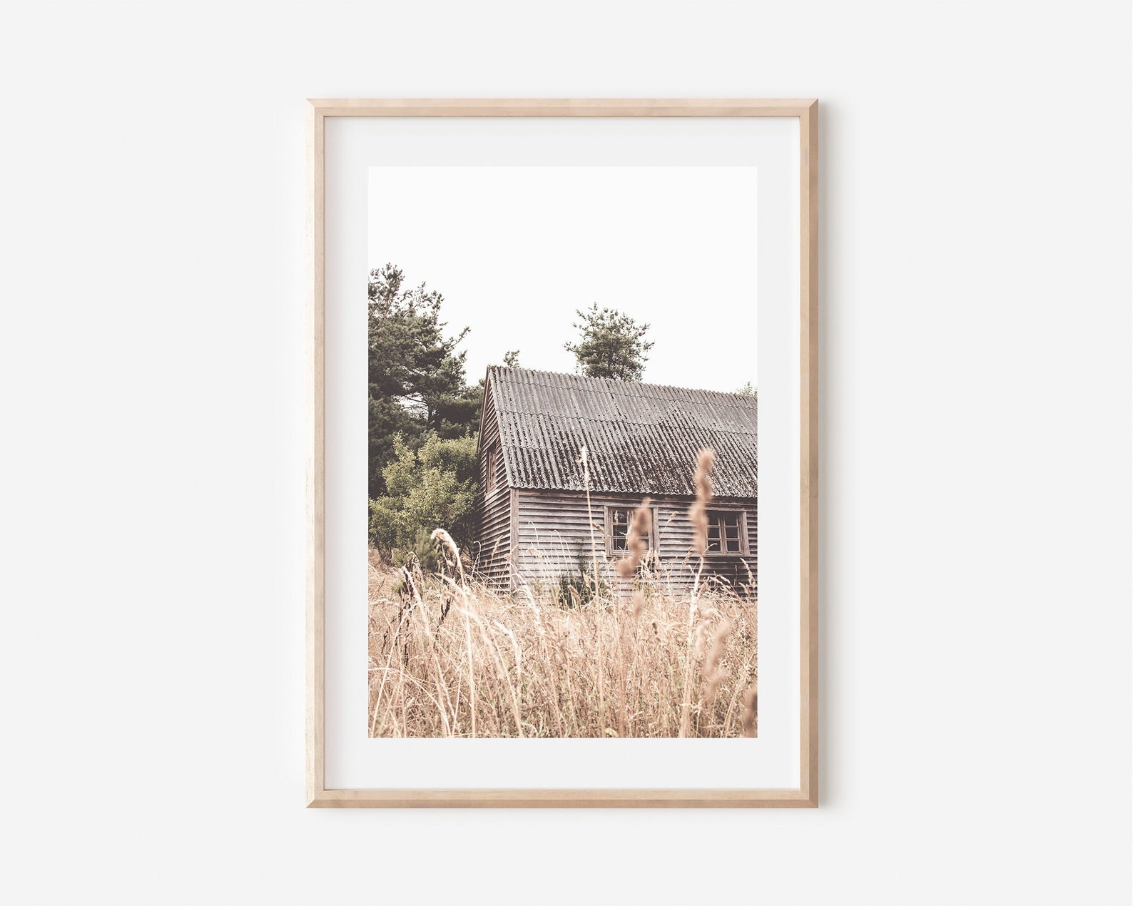 Barn Print Farmhouse Poster Rustic Wall Decor Nature Wall - Etsy