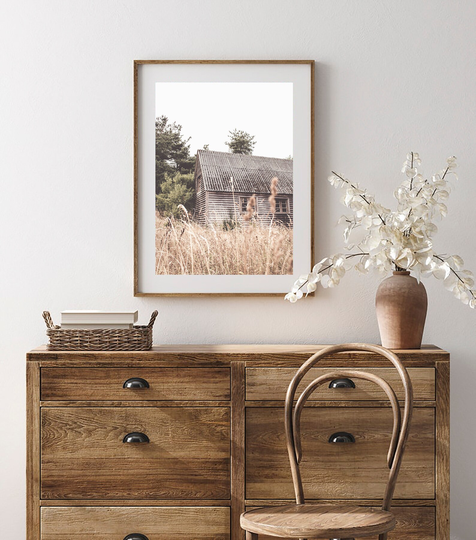 Barn Print Farmhouse Poster Rustic Wall Decor Nature Wall - Etsy