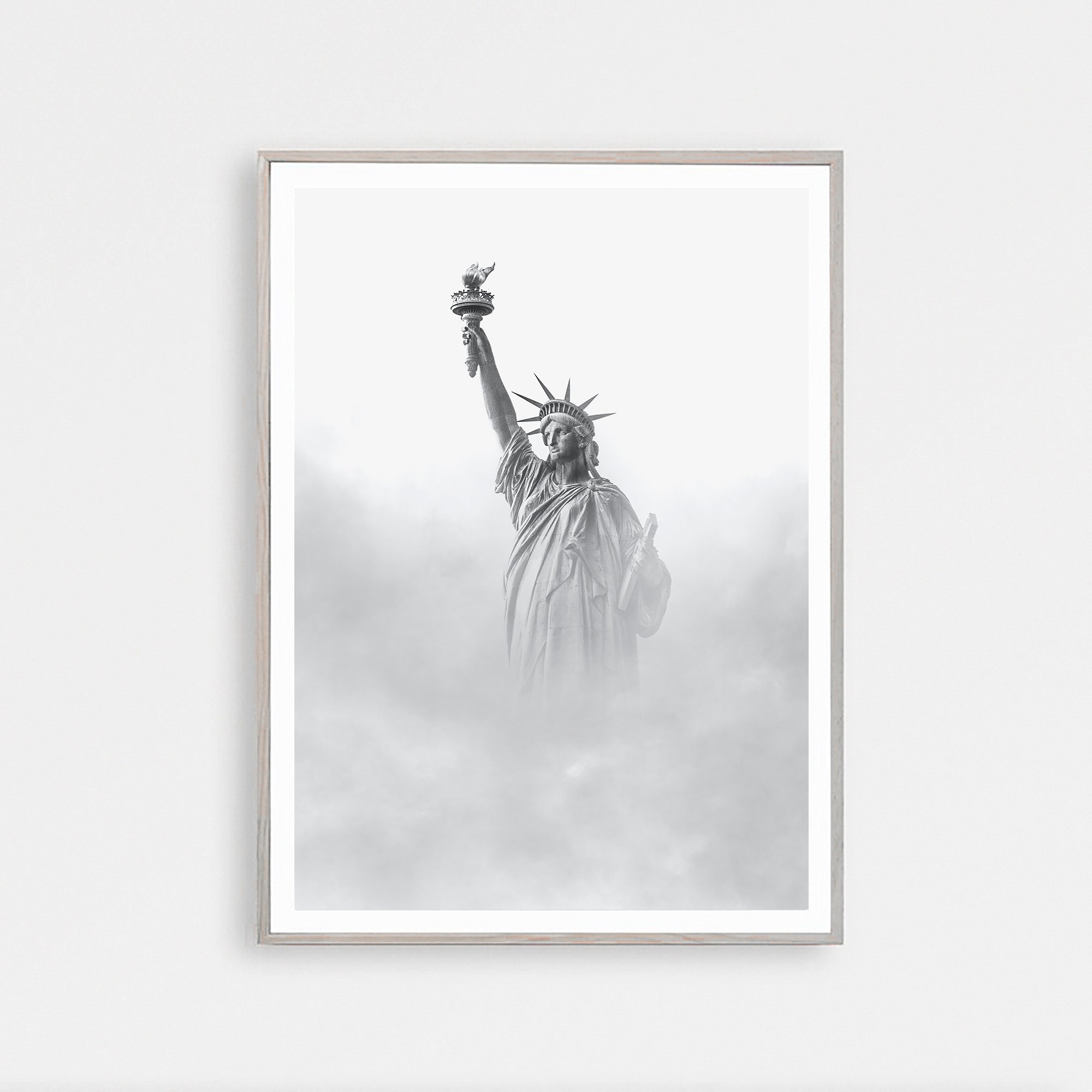 Statue of Liberty Print New York City Print Statue of - Etsy