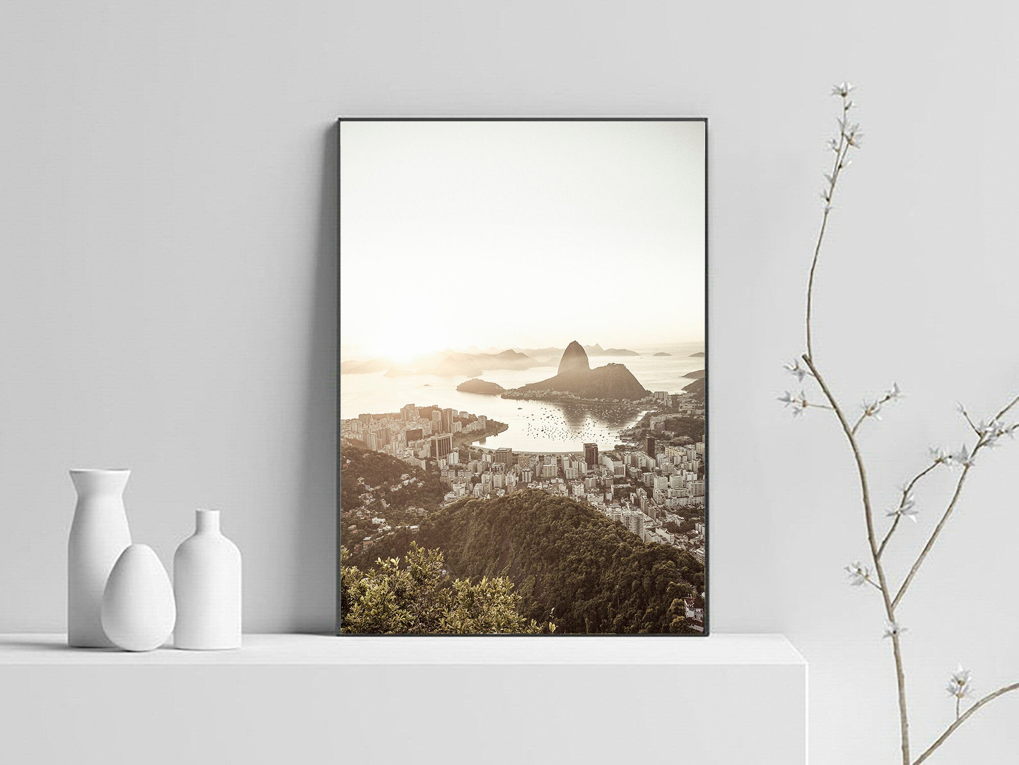 Rio De Janeiro Art Print Set, Brazil Print, Rio De Janeiro Wall Art ...