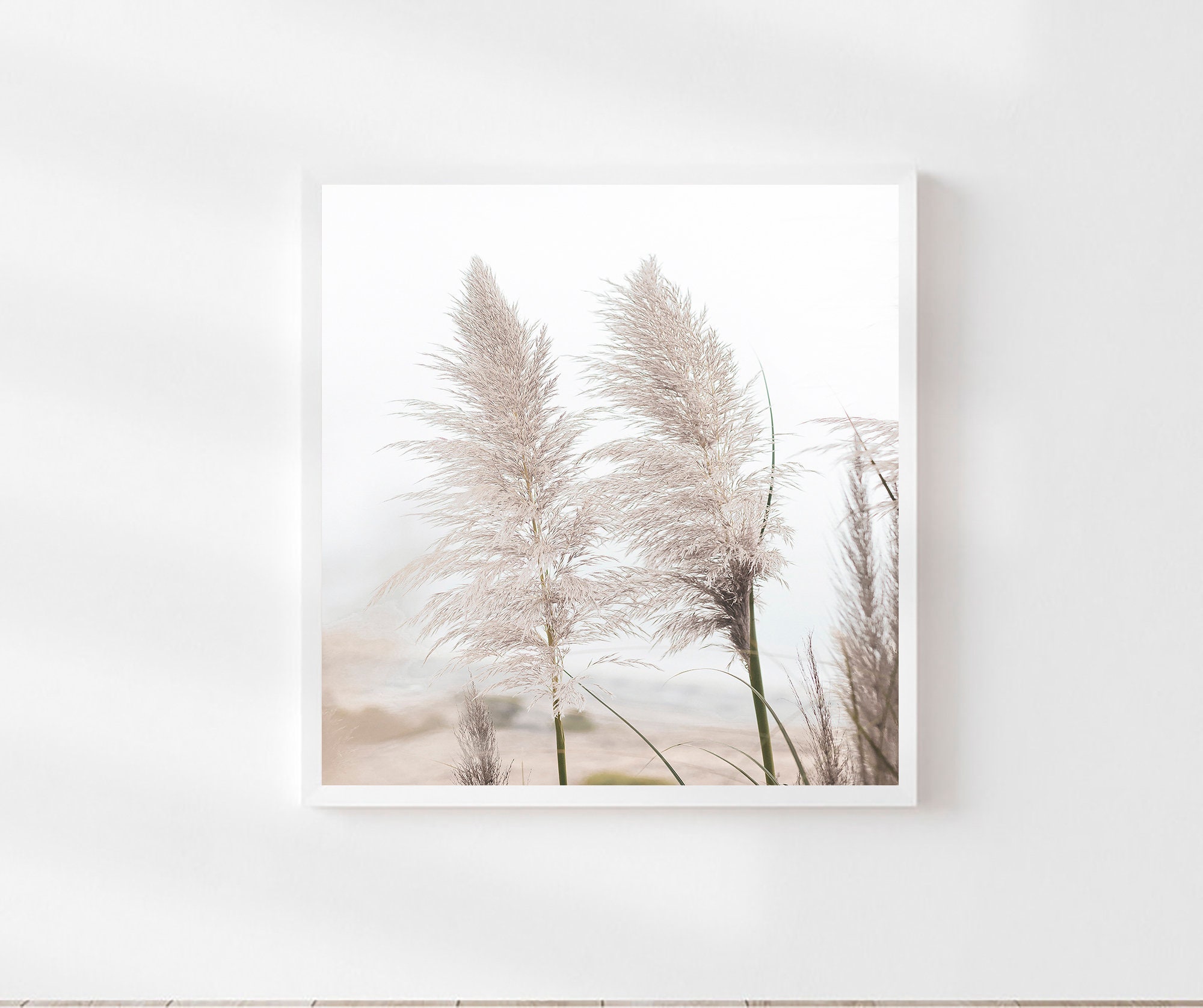 Pampas Grass Print Set of 4, Botanical Print, Farmhouse Print Set ...