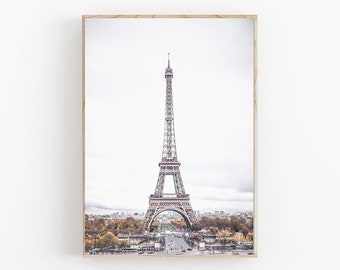 Paris in Neutral Tones Prints Set of 6 Prints Paris France - Etsy