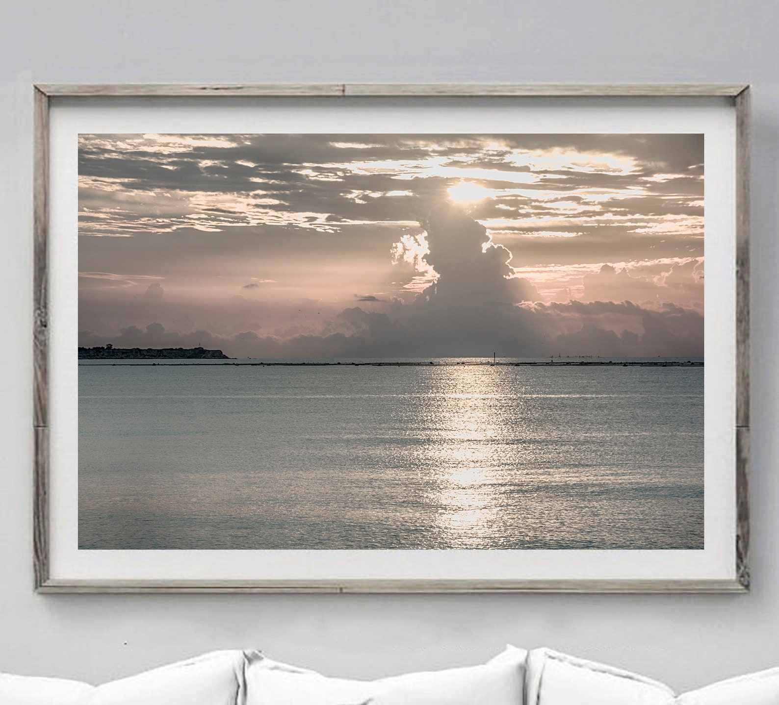 Sunrise photography-Coastal beach decor-Golden sunrise-Digital | Etsy