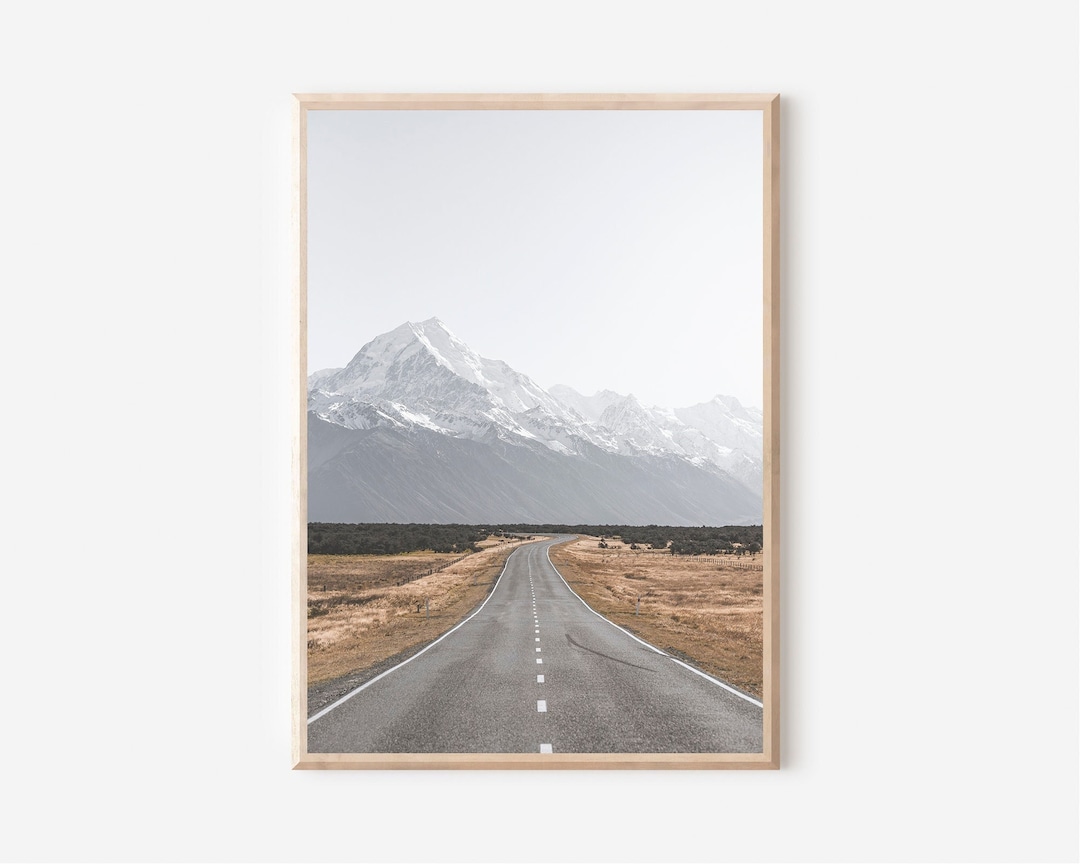 New Zealand Print, New Zealand Wall Art, Wanaka Print, NZ Print, New ...