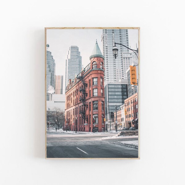 Gooderham Building CN Tower Toronto Watercolor Painting Prints You Will ...
