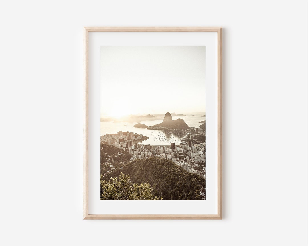 Rio De Janeiro Art Print, Brazil Print, Rio De Janeiro Wall Art, Brazil ...