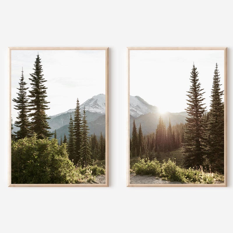Nature Prints Set of 2 - Etsy