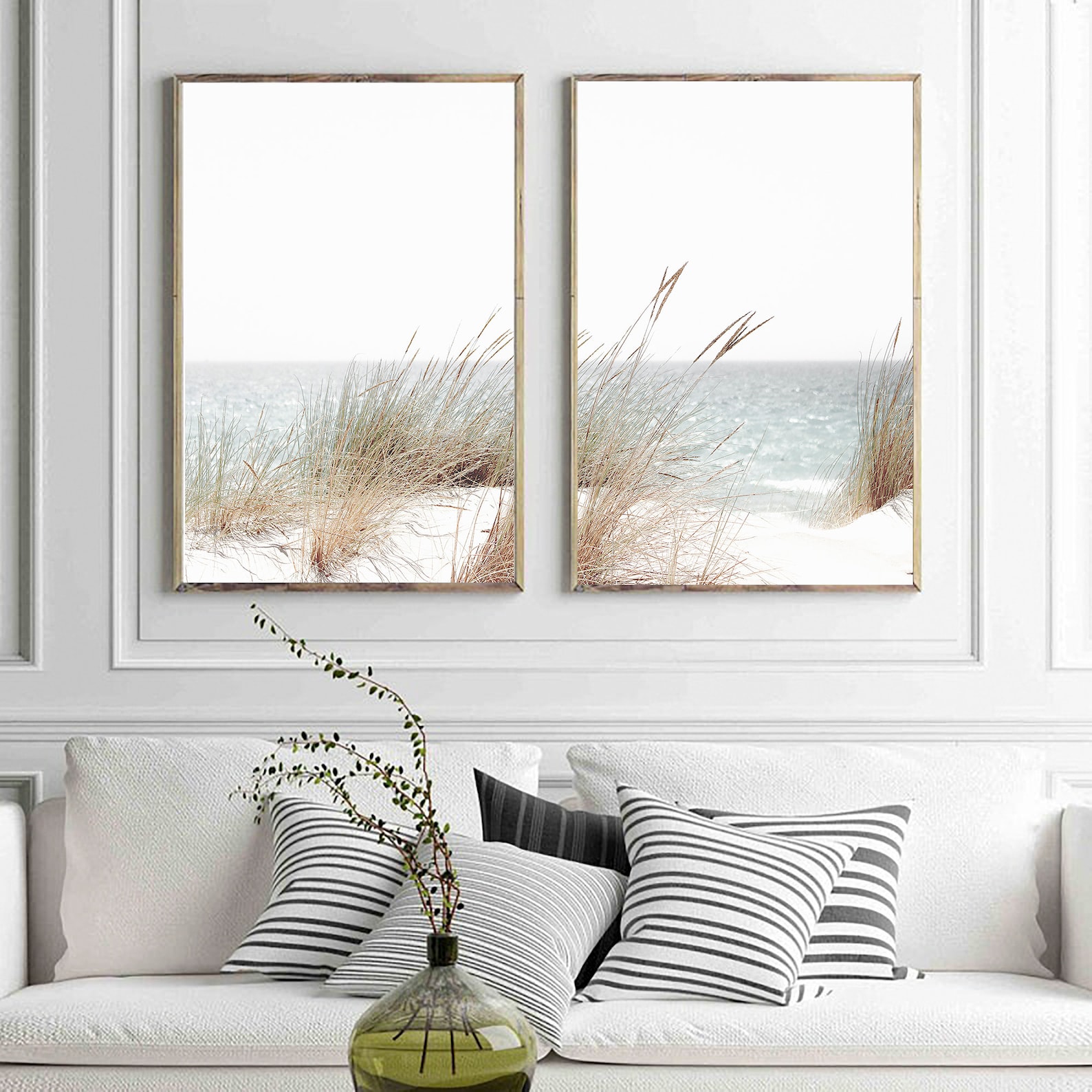 Beach Print Set of 2 Coastal Prints Set of 2 Modern - Etsy
