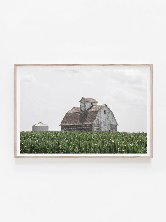 Barn Print Farmhouse Poster Farmhouse Wall Art Farmhouse | Etsy