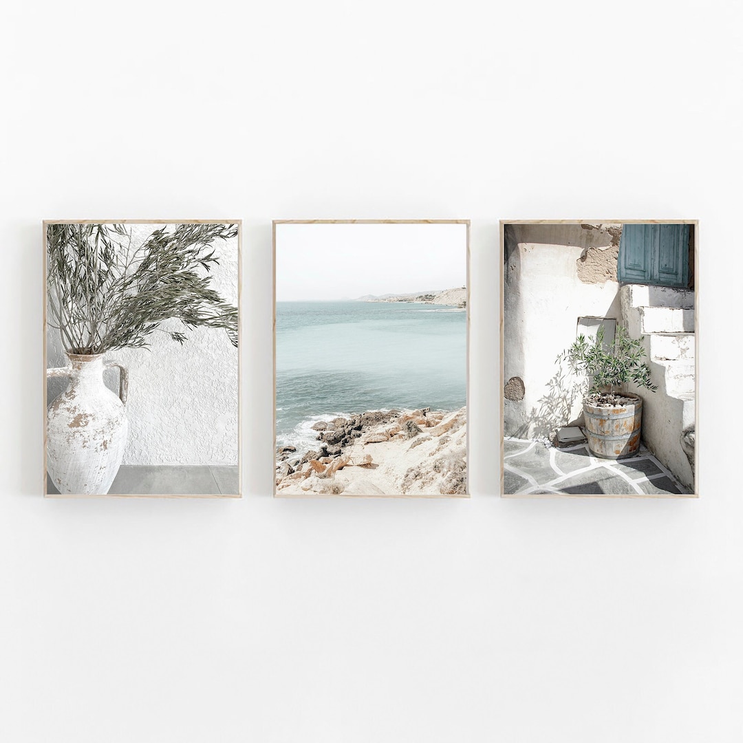 Italy Print Set of 3, Travel Art Print, Italy Art Print, Italy Gallery ...
