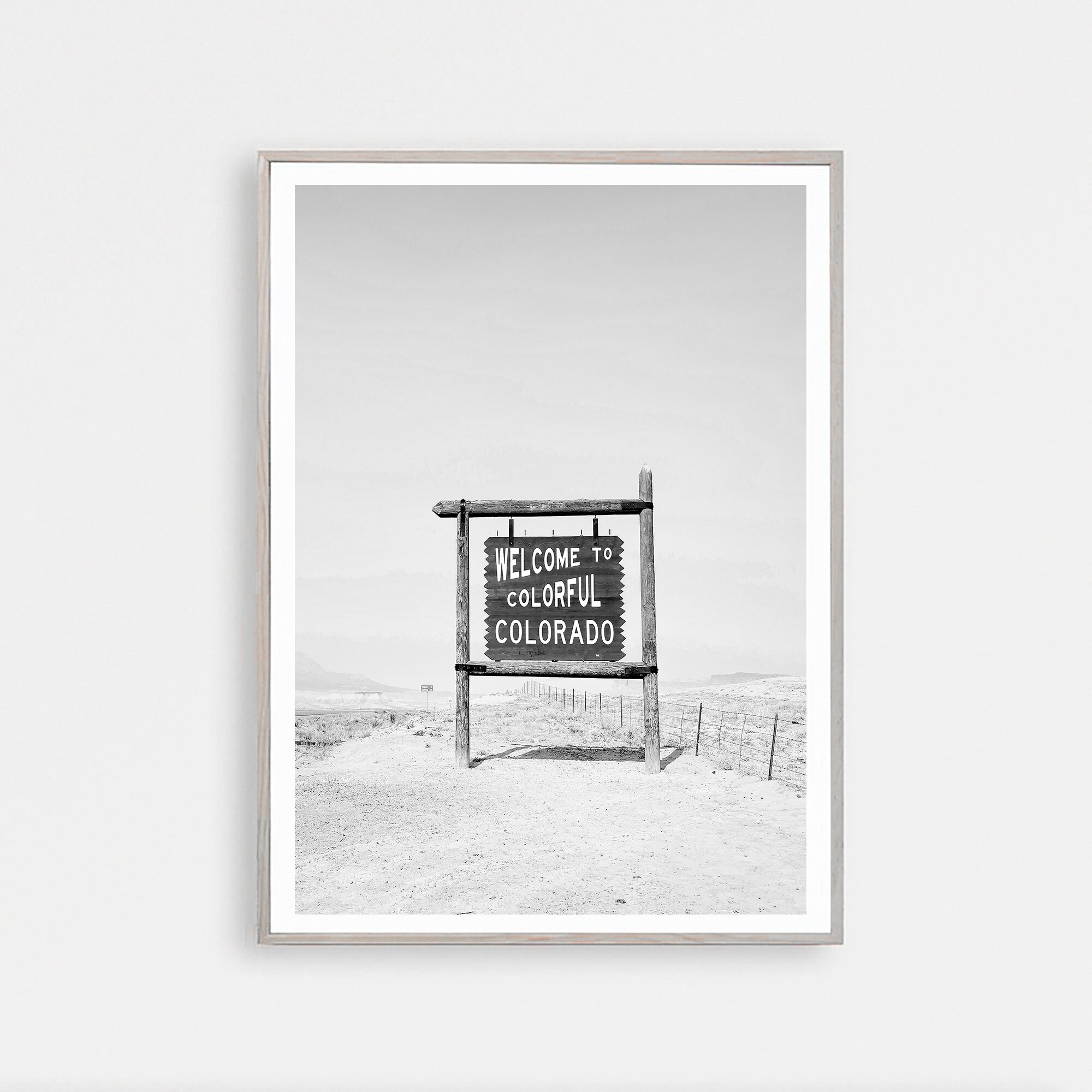 Colorado Print Colorado Wall Art Welcome to Colorado Print - Etsy