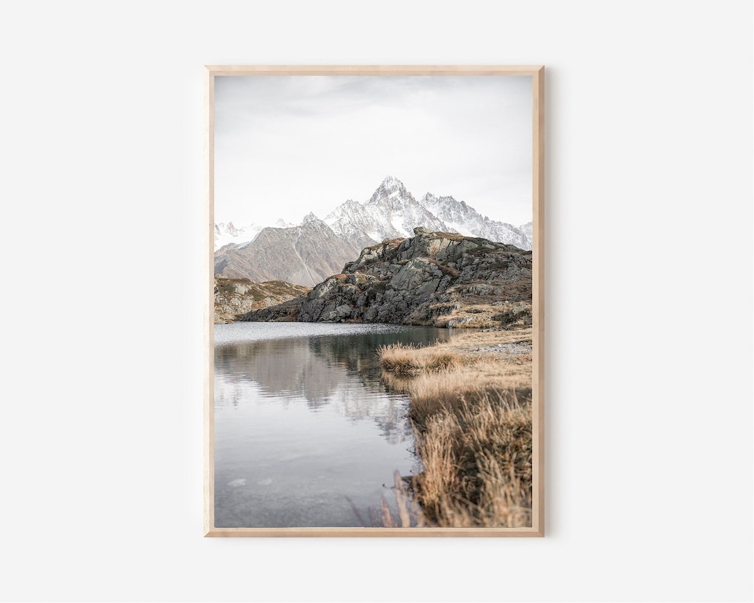 Mountain Print, Nature Printable Art, Mountain Wall Art, Mountain ...